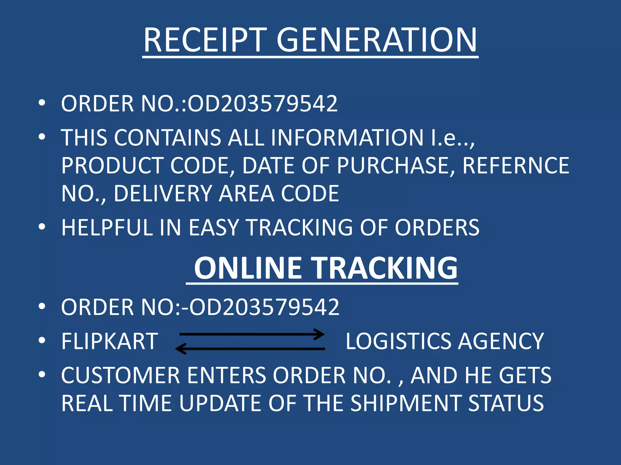 Flipkart Logistic & Supply chain management | PPTX
