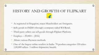 Presentation on Flipkart 2017 | PPTX