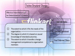 Flipkart Techno Structural Intervention | PPTX