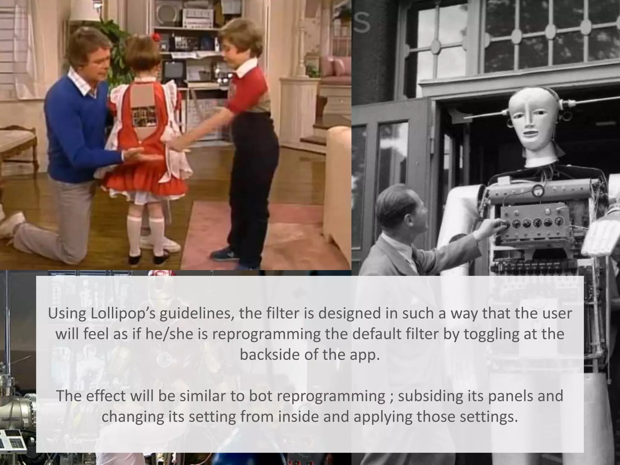 Flipkart on Lollipop - filter concept | PPT