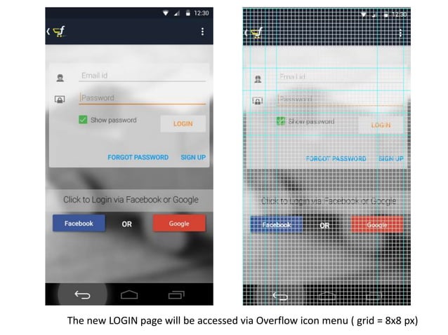 Flipkart on Lollipop - filter concept | PPTX