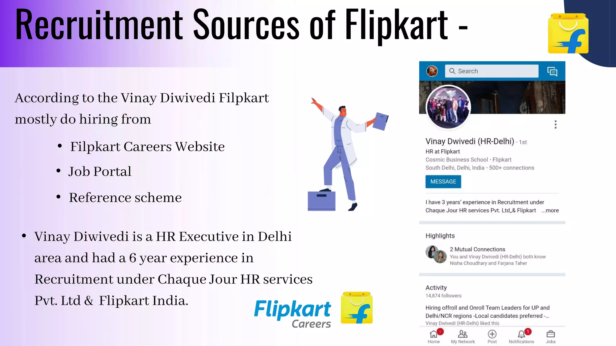 Recruitment & Selection Practices of Flipkart | PPTX