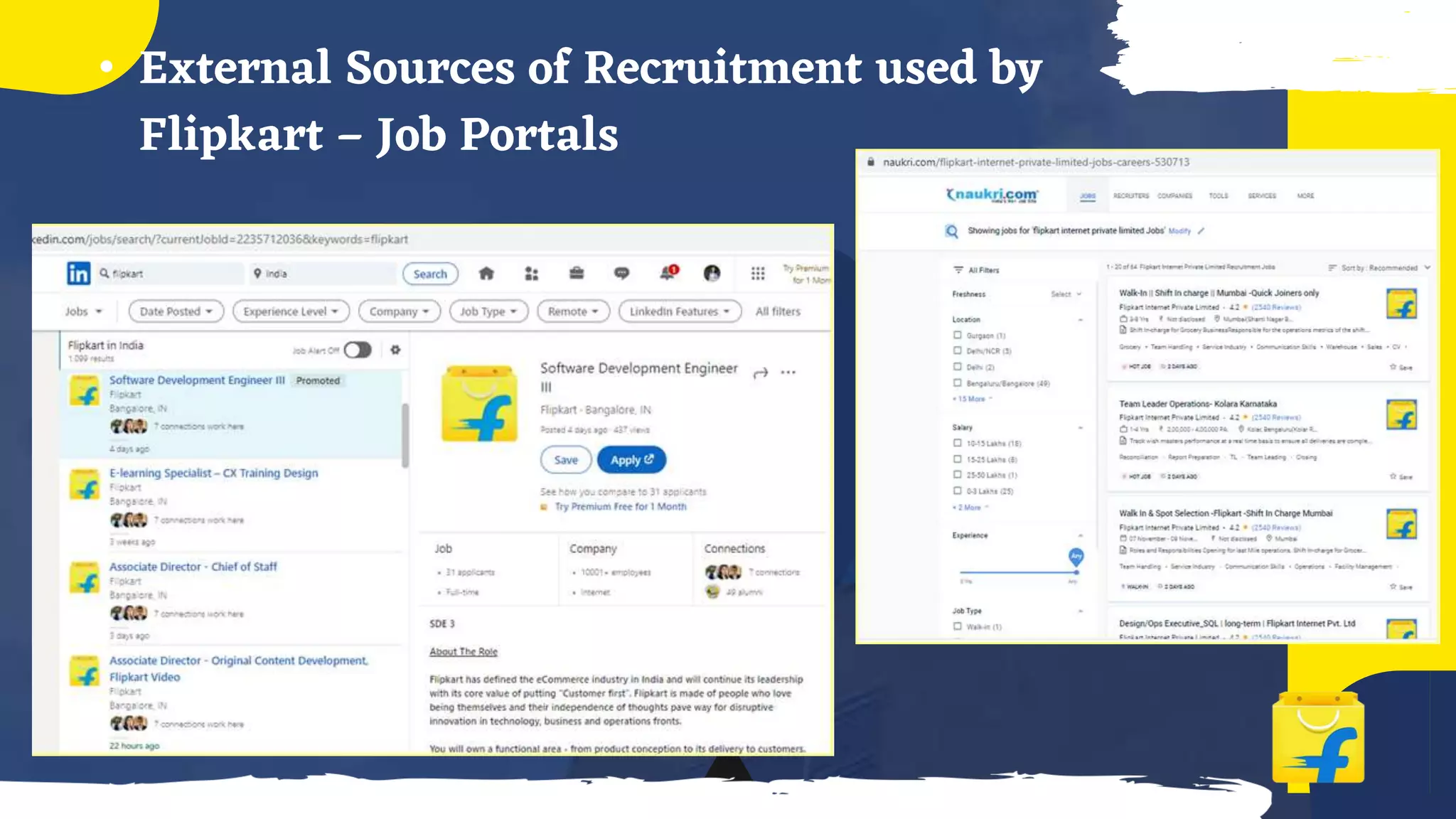 Recruitment & Selection Practices of Flipkart | PPTX