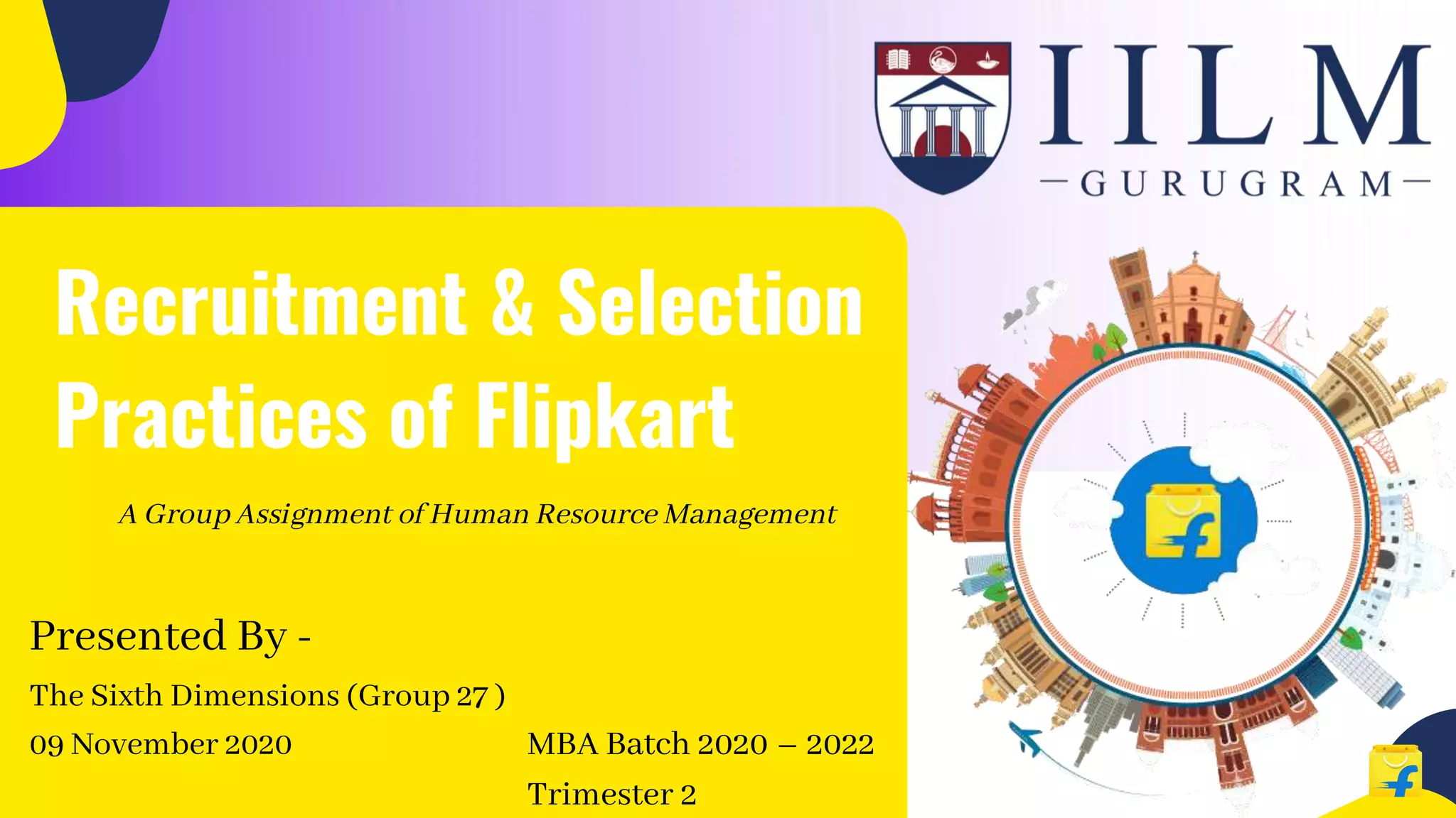 Recruitment & Selection Practices of Flipkart | PPT
