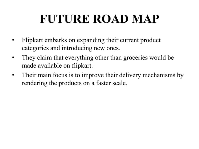 Flipkart presentation | PPTX | Internet | Computing