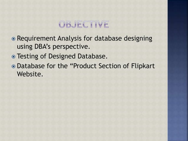 Flipkart product management database model with dba perspective | PPTX ...