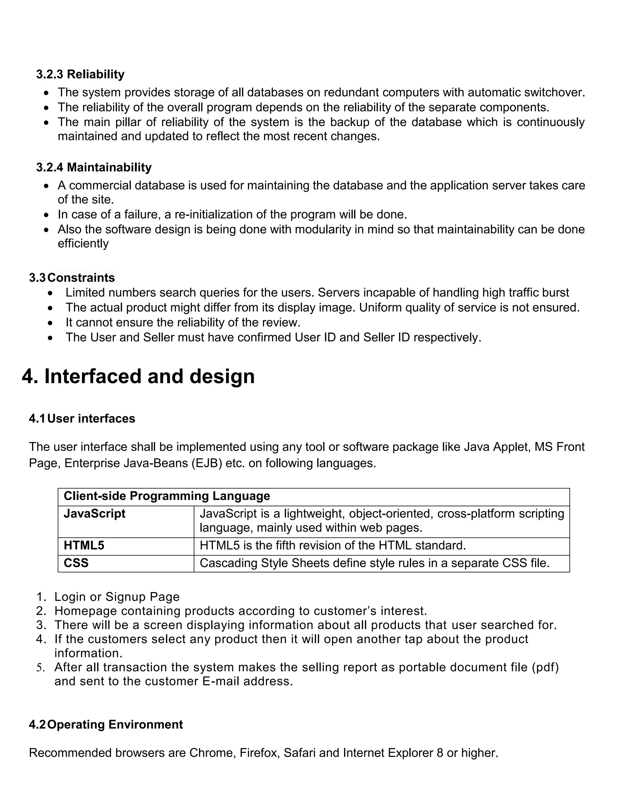 Flipkart Software requirements specification SRS | PDF