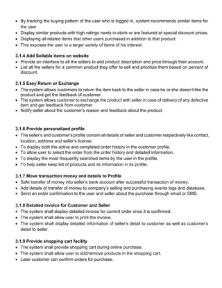 Flipkart Software requirements specification SRS | PDF