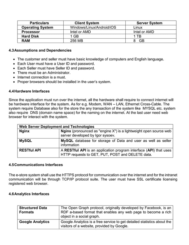Flipkart Software requirements specification SRS