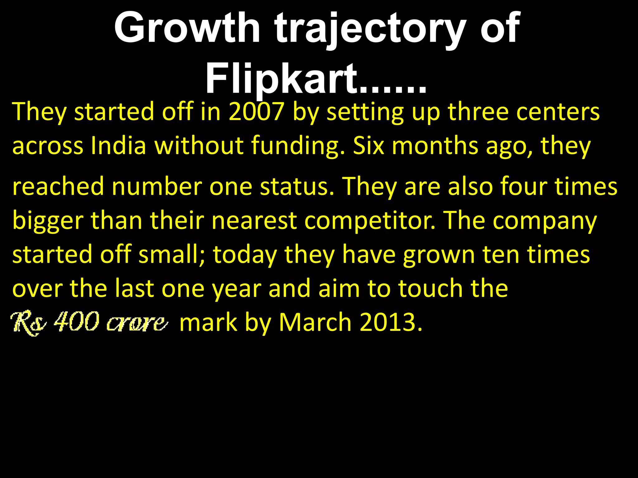 Flipkart success story | PPTX