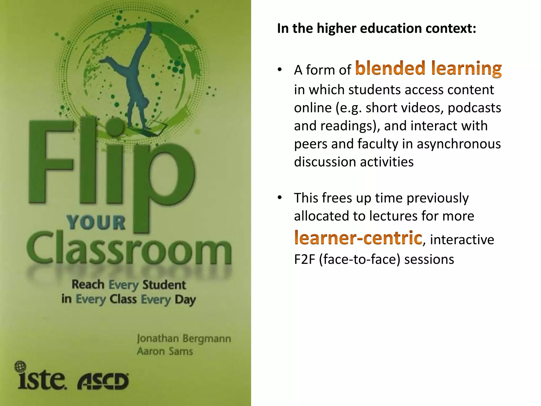 The Flipped Classroom: How to Flip and not Flop (Including 10 Tips for ...