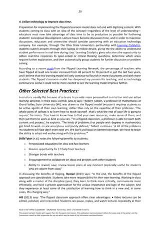 Flipped classroom-guidelines | PDF