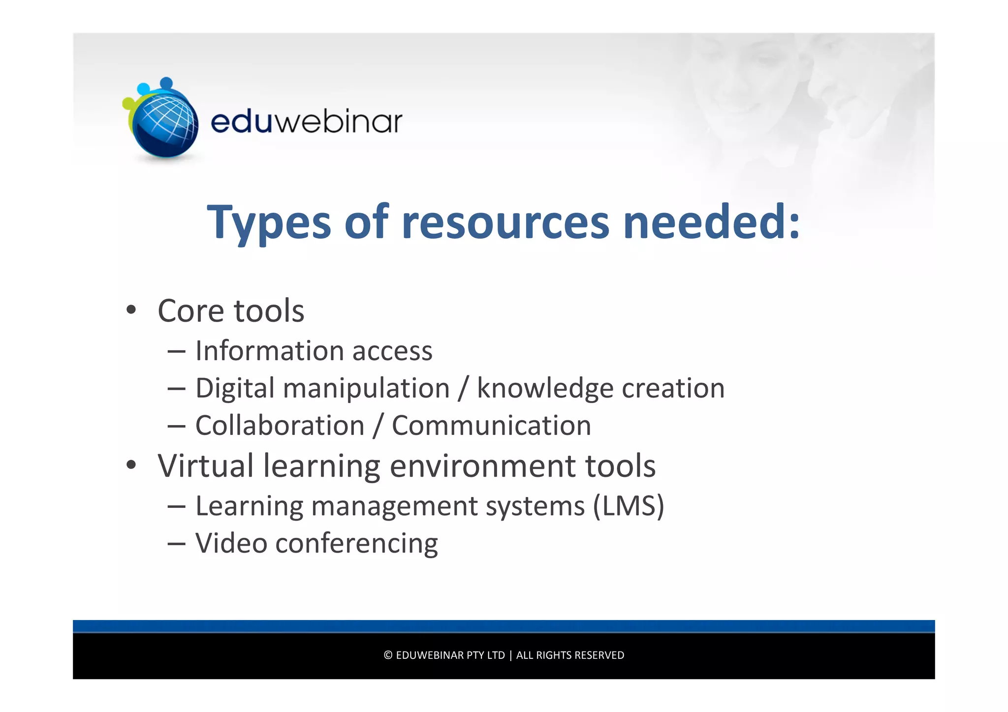 Tools for a flipped classroom | PDF | Web Conferencing | Computer Software and Applications