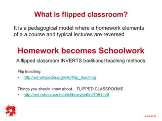Flipped classroom - Vendikennsla | PPT