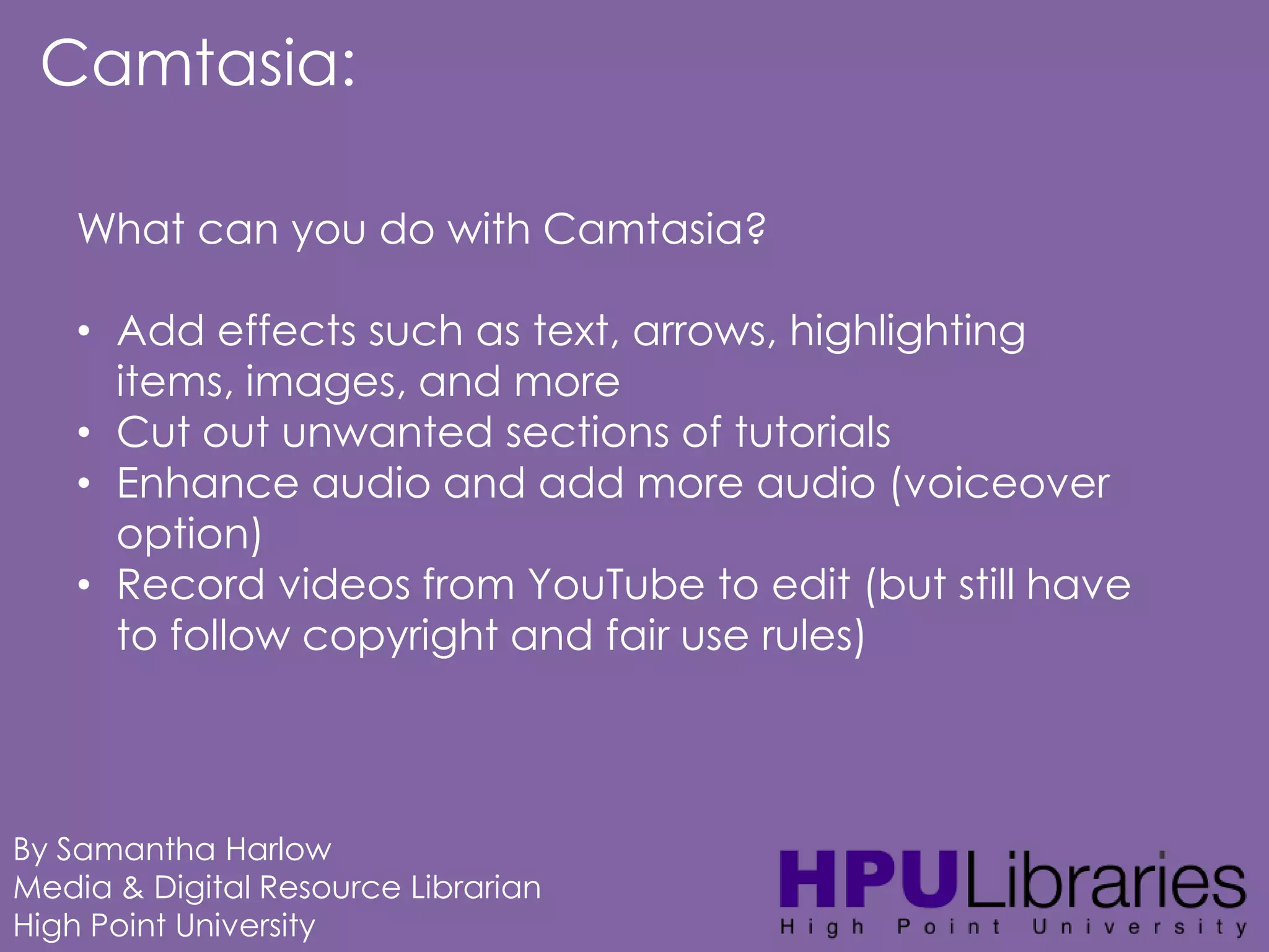 HPU Flipped Classroom: Creating Your Own Content | PPTX