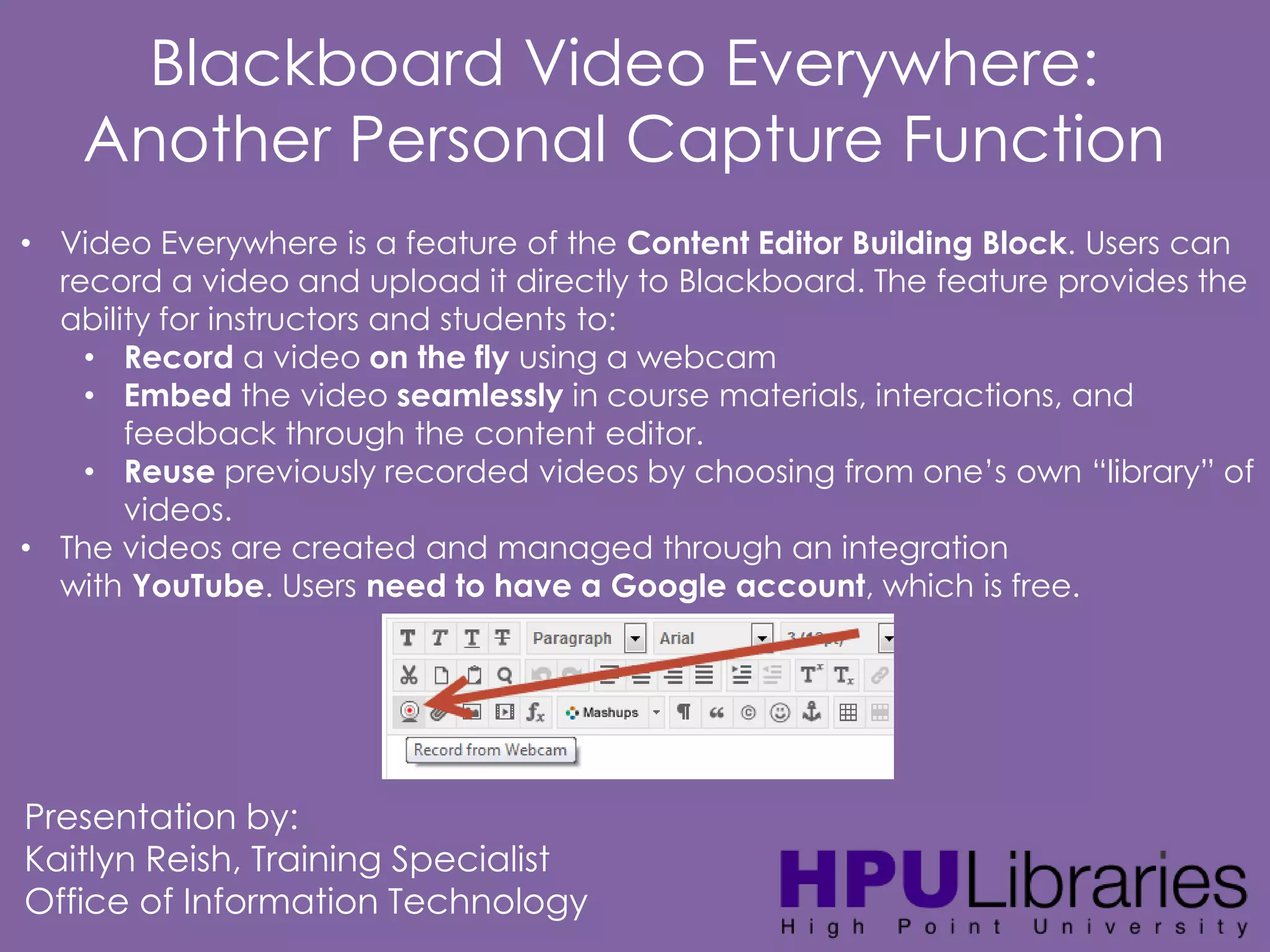HPU Flipped Classroom: Creating Your Own Content | PPTX
