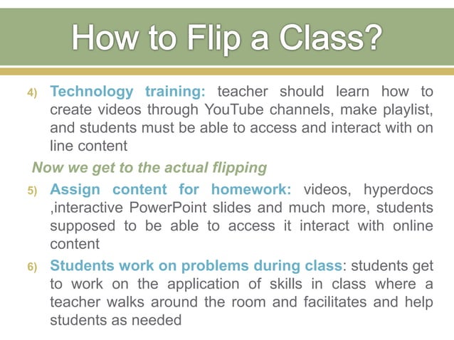 Flipped classroom | PPT