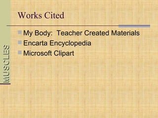 Flipped Classroom - Muscles | PPT