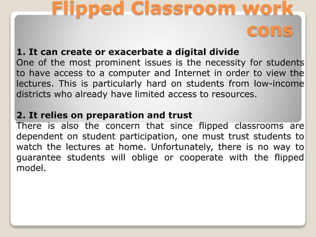 Flipped classroom and blended learning | PPTX | Educational Assessment ...