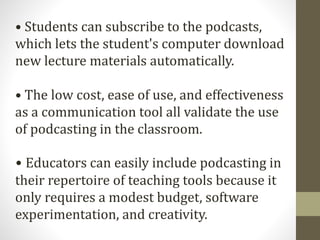FLIPPED CLASSROOM AND EDU PODCAST-1.pptx