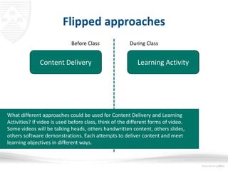 Flipped classroom approaches | PPTX