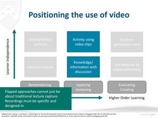 Flipped classroom approaches | PPTX