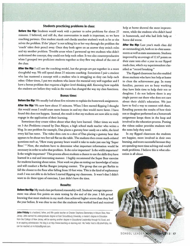 Flipped classroom article | PDF