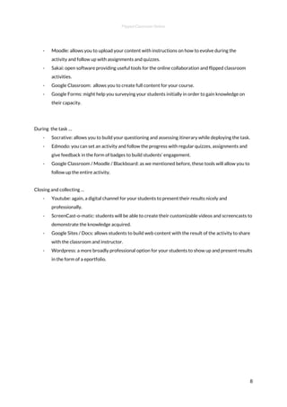 Flipped classroom online | PDF