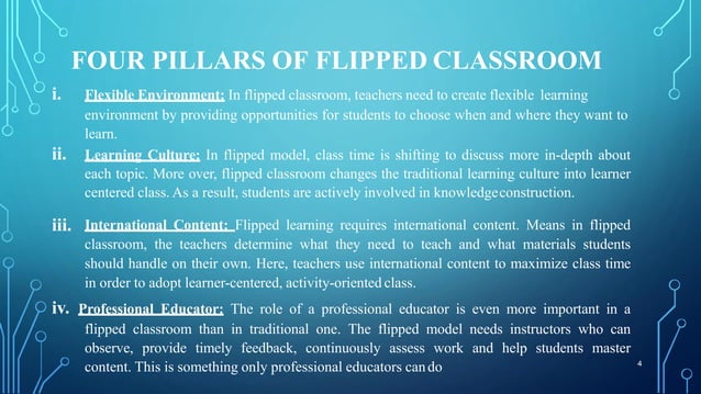 Flipped Classroom - Presented By Tahira Rafiq | PPT