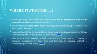 Flipped Classroom - Presented By Tahira Rafiq | PPT