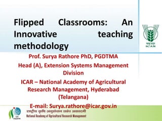 Flipped Classrooms: Introduction and Methodology | PPT