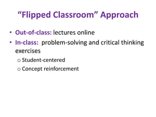 Flipping the Classroom with McGraw-Hill Connect - Dana'e Quirk-Dorr | PPTX | Educational ...