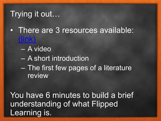 Flipped learning | PPTX