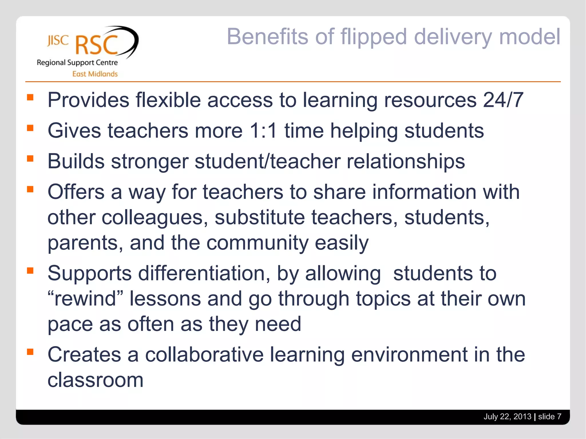 Flipped learning & Flipped CPD | PPT