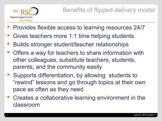 Flipped learning & Flipped CPD | PPT