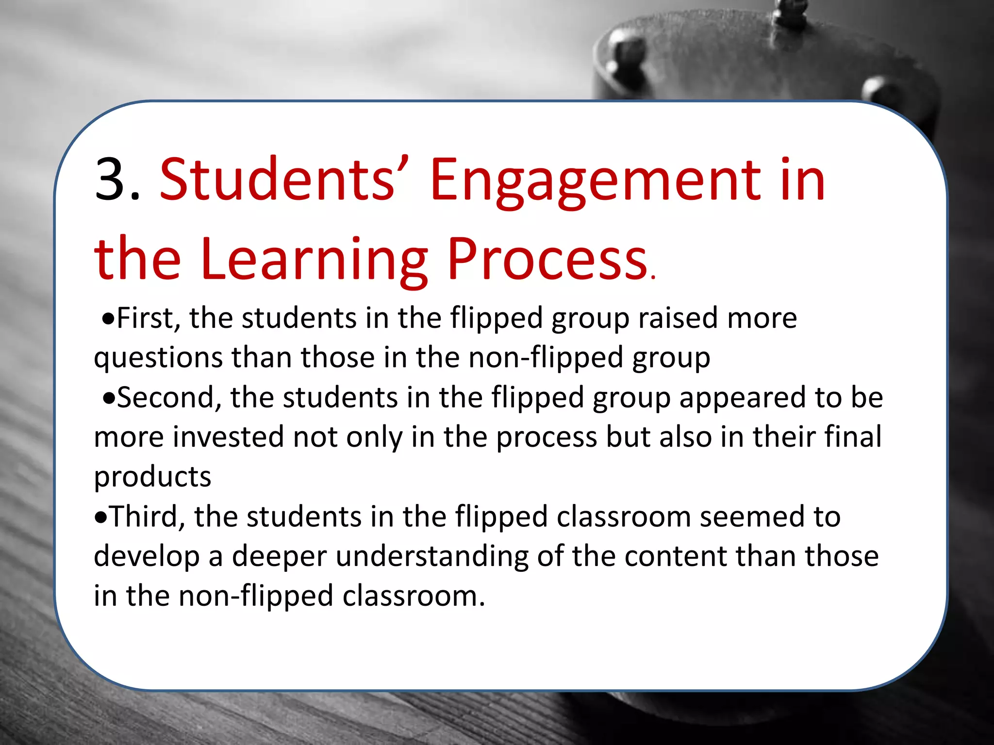 Flipped learning in english | PPTX