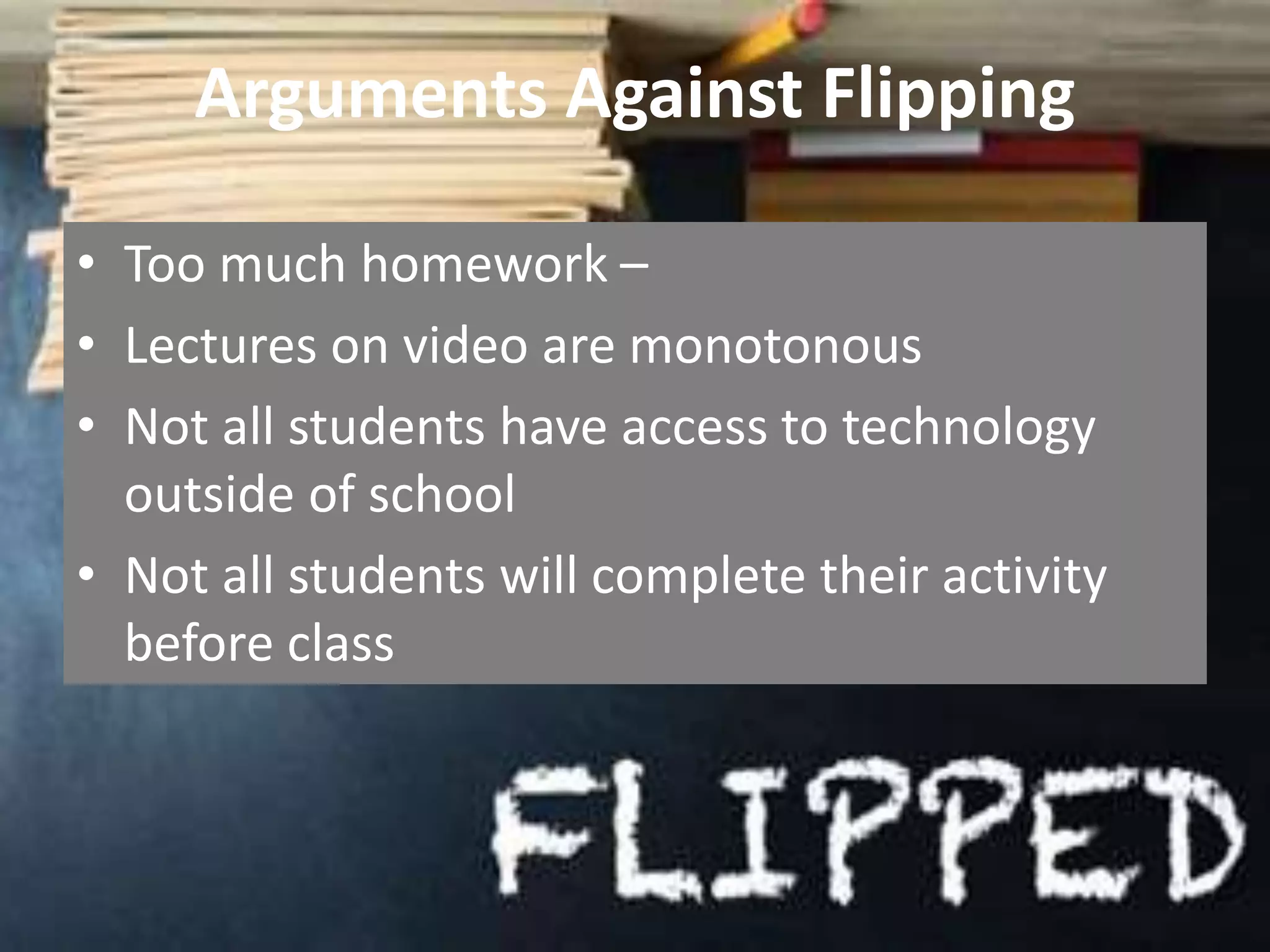 Flipped learning in english | PPTX