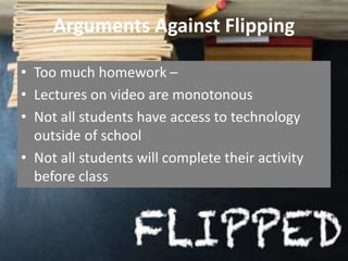 Flipped learning in english | PPTX
