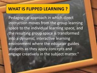 Flipped learning in english | PPTX