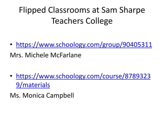 Flipped learning intro | PPT