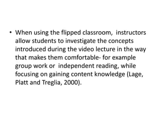 Flipped learning intro | PPT