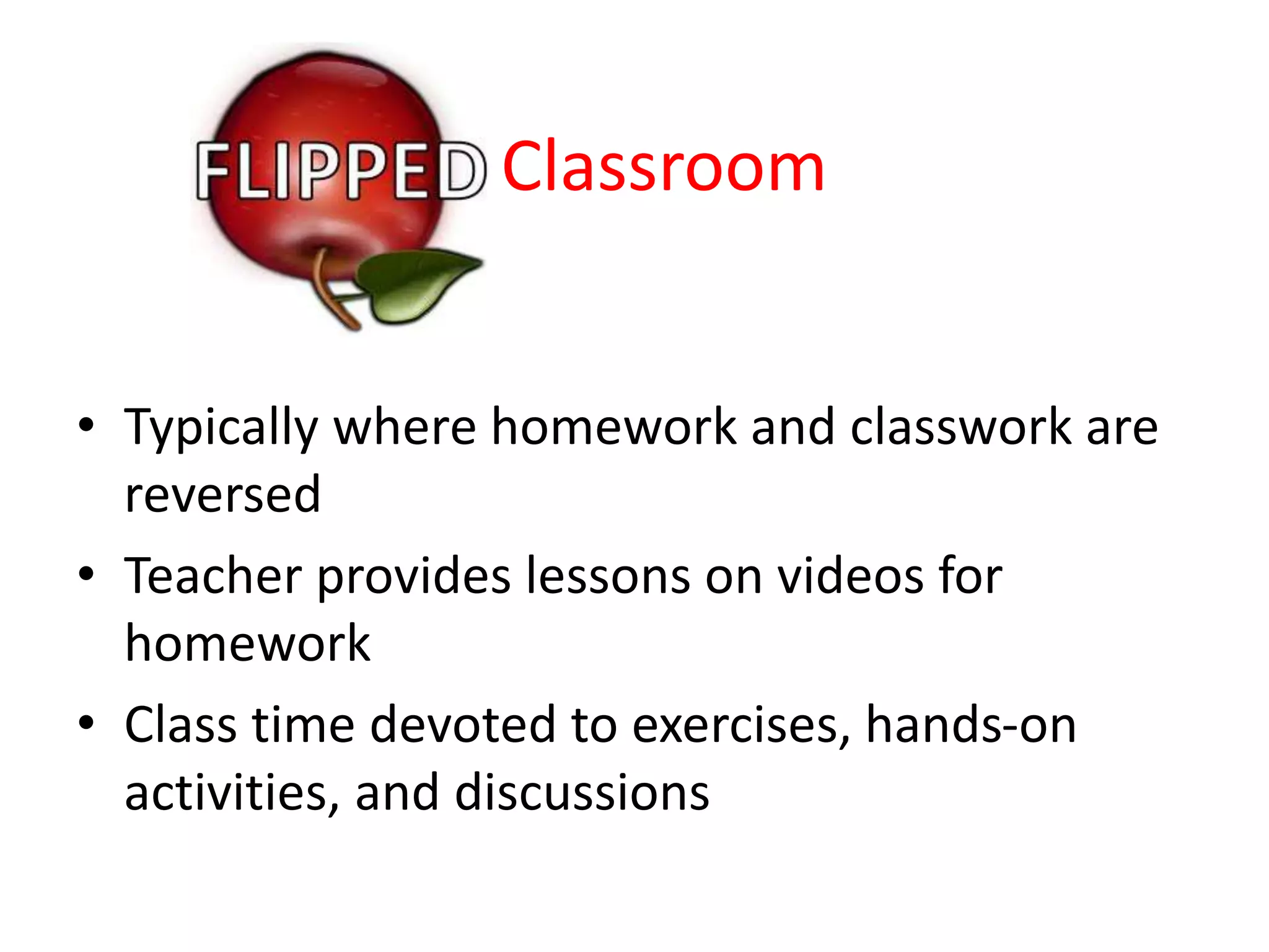 Flipped learning presentation | PPTX