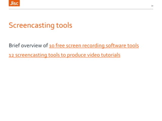 Creating flipped learning resources | PPTX