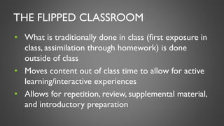 Flipped library instruction | PPT