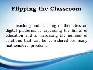 Flipping the-classroom | PPTX
