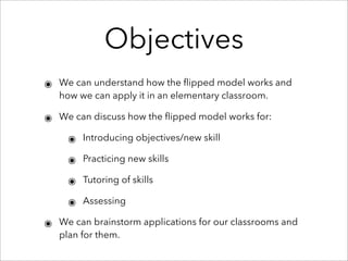 Flipping the Elementary Classroom | PPT