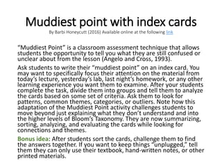 Flipping your class with / out technology | PPT