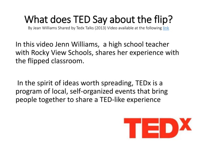 Flipping your class with / out technology | PPT