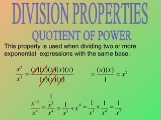 exponents and power | PPT