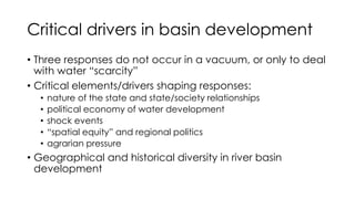 SWaRMA_IRBM_Module1_#2, River basin management: approach and challenges ...